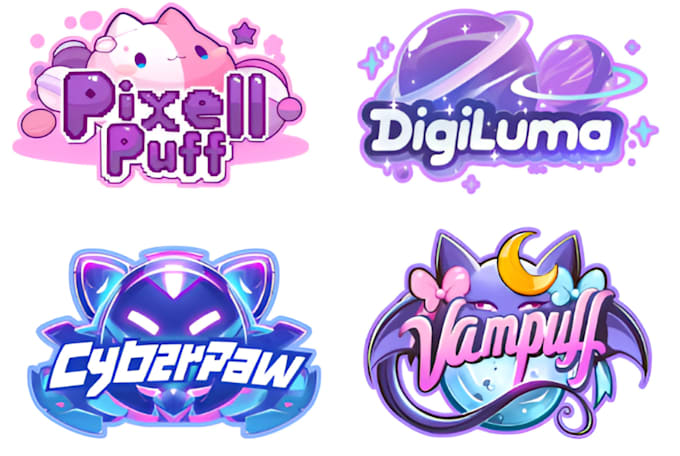 Design a cute kawaii chibi mascot character logo for your business by ...