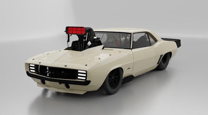 Zmodeler for car model,ue5 car rig,camaro ss drag racing car,car chase ...