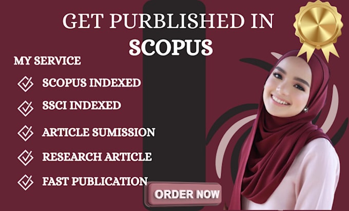 Write rewrite publish articles in ssci scie scopus indexed peer reviewed by Escamillasusan | Fiverr