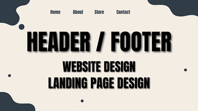 Create custom header and footer for wordpress website by Michellefav_hub | Fiverr