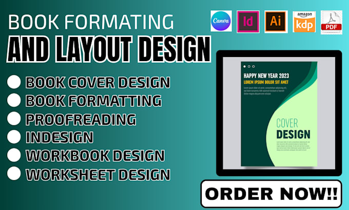 Do workbook and worksheet design book cover design proofreading book ...