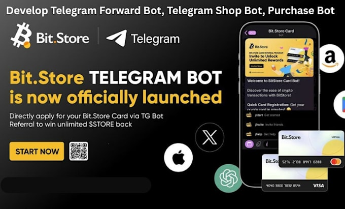 Develop telegram forward bot telegram shop bot, purchase bot by Queenjustlead | Fiverr