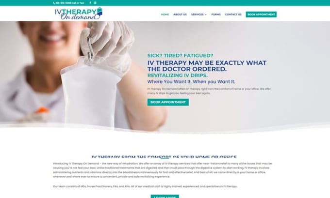 Iv hydration website iv therapy website medical website iv hydration ...