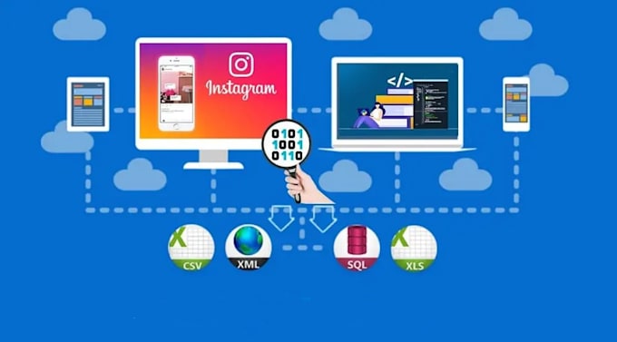 Export instagram data using python by Chayanbala992 | Fiverr