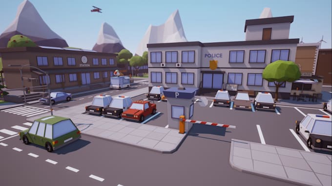 Construye un mapa realista de baja poli personalizado de roblox ...