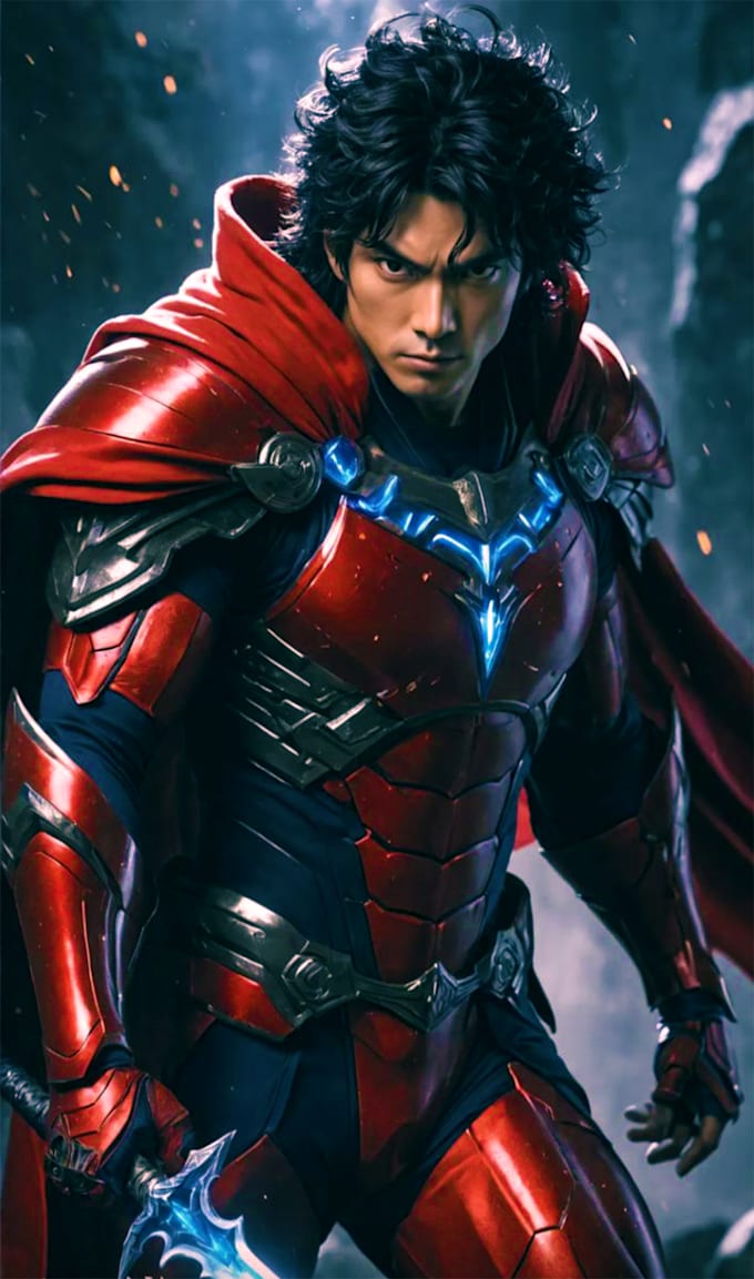 Draw you into superhero character art in unique style by Ademritz | Fiverr