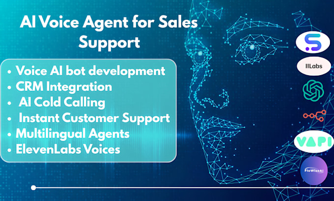 Ai voice agent vapi ai air bland vertex retell ai voiceflow synthflow elevenlabs by Dev ...