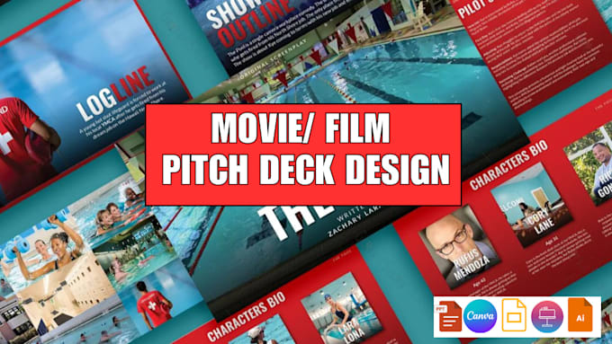 Design film pitch deck tv web series movie pitch deck film presentation ...
