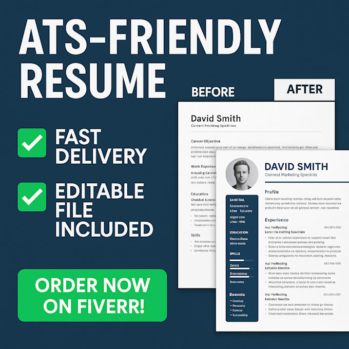 Write and design a professional ats friendly resume or cv by Rayhan ...