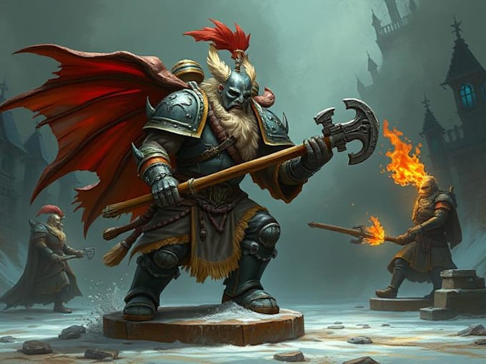 Paint your warhammer, dnd, historic and other miniatures by Cobraapse ...