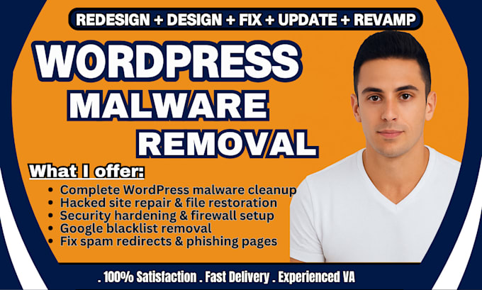 Remove wordpress malware, hacked site fix, virus cleanup, and secure site by Bennettwpexpert ...