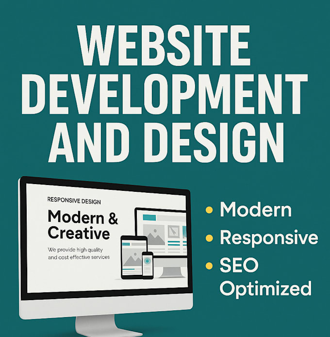 Do professional website development, modern design by Alexiro | Fiverr