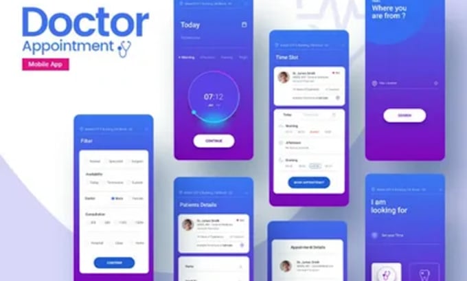 Develop an ai healthcare appointment booking app and website by ...