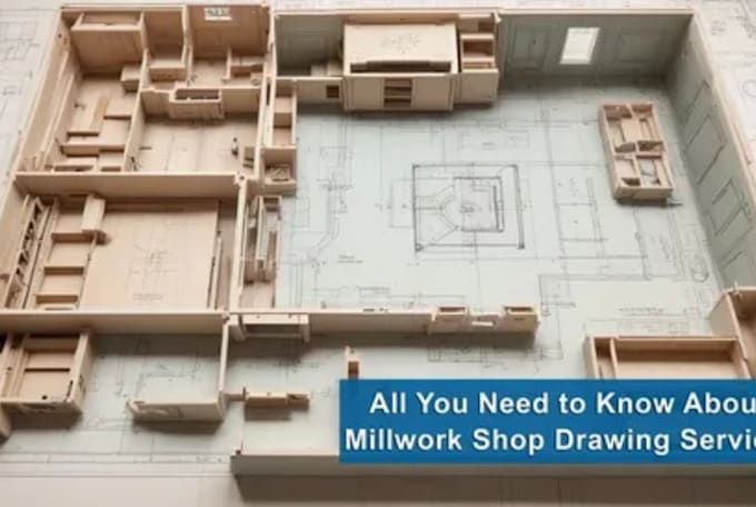 Create detailed millwork shop drawing for your custom project by ...