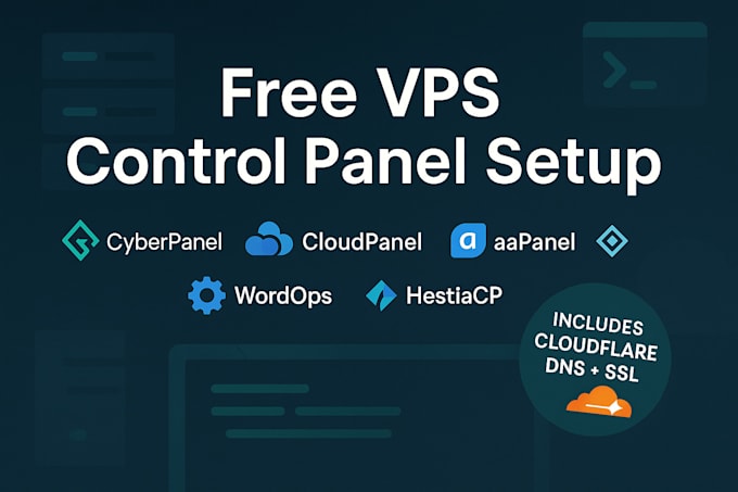 Install cyberpanel, cloudpanel, aapanel, hestiacp, or wordops on your ...