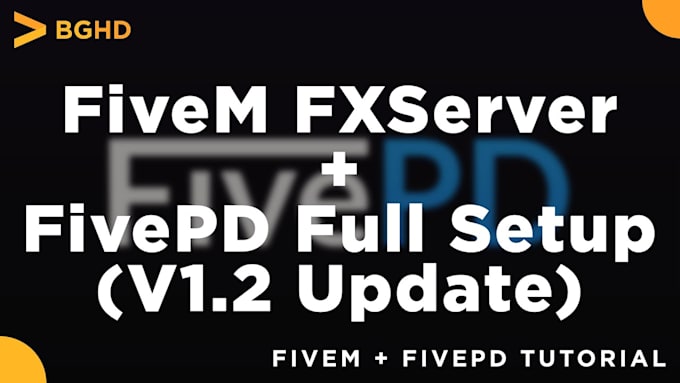 Make fivepd cops server based on qbcore nopixel inspired by Mikhail1jo | Fiverr