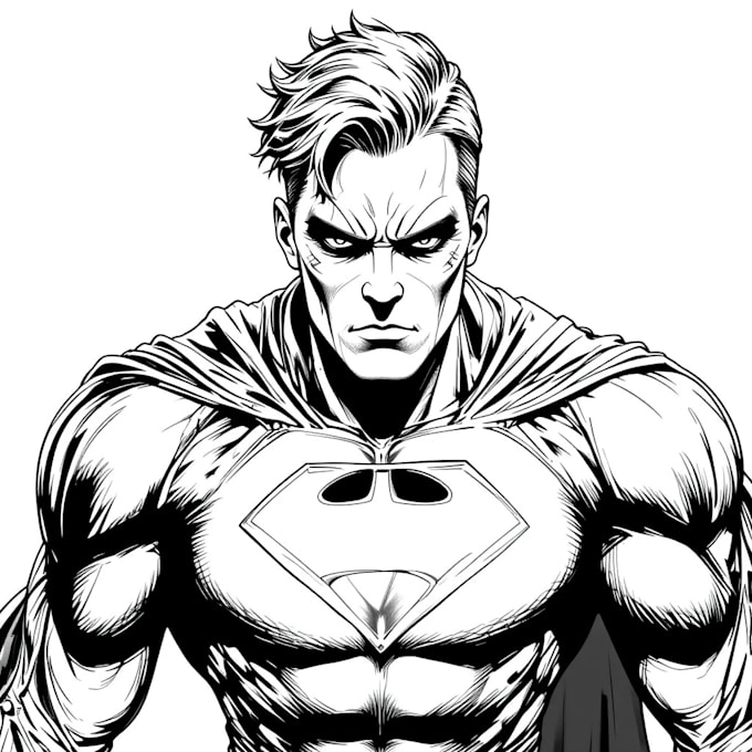 Draw any character from comics video games movies rpg by Weovark | Fiverr