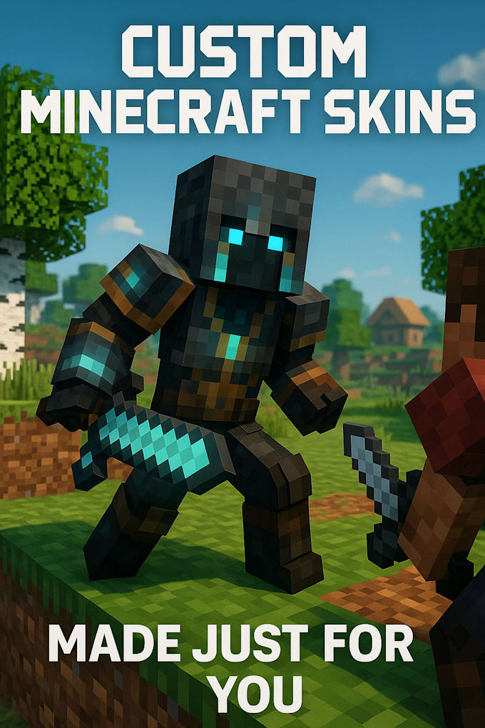Create a minecraft skin for you by Strength_2 | Fiverr