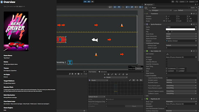 Make a 2d video game prototype in unity by Michael_khromov | Fiverr