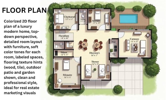 Draw floor plan and redraw floor plan for real estate agent in autocad ...