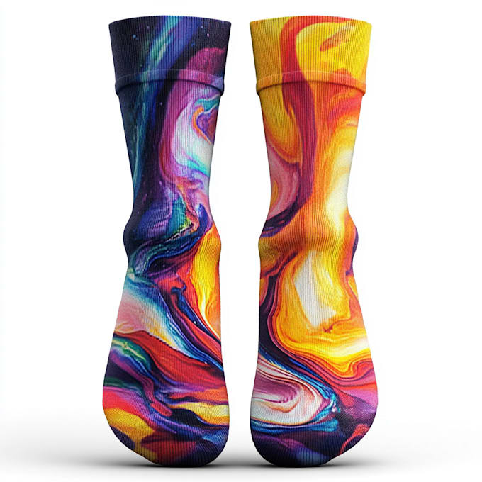Design unique socks design for your brand by Demirice | Fiverr