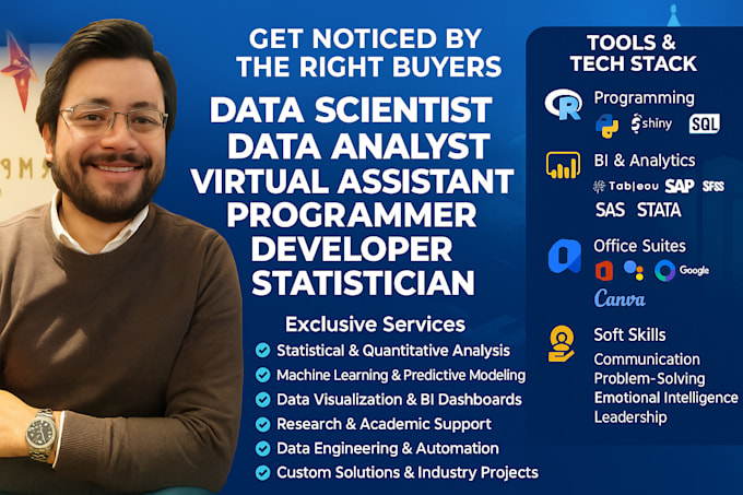 Do data cleaning, visualization, analysis, reporting by r, python, sql, sap, sas by Armaan4ahmed ...