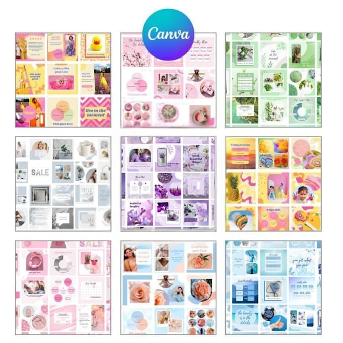 Make custom canva template by Swati_tt | Fiverr