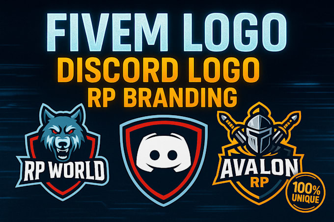 Design custom fivem lo go, roleplay server discord logo by Amira_addy ...