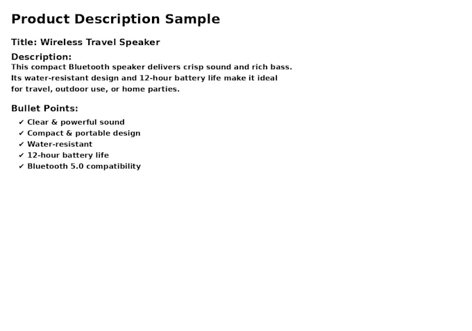 Write engaging and persuasive product descriptions for your store by ...