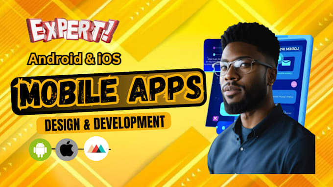 Create custom mobile app development in flutter, react native or android by Mhensunsmart | Fiverr