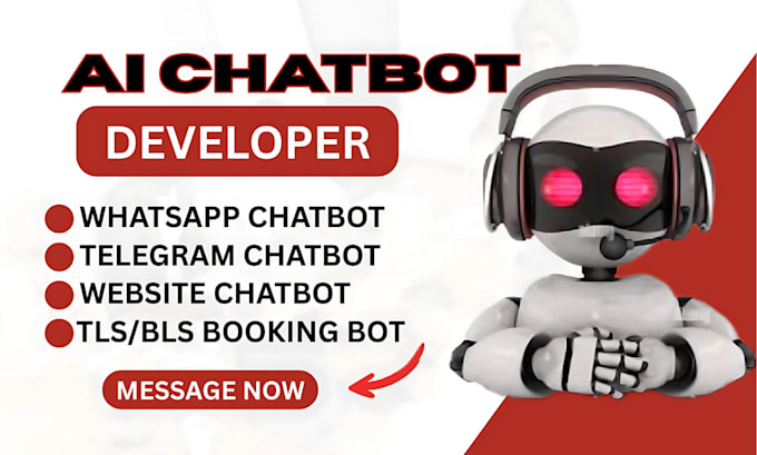 Do whatsapp chatbot ai agent, ai chatbot with manychats, dialogflow ...