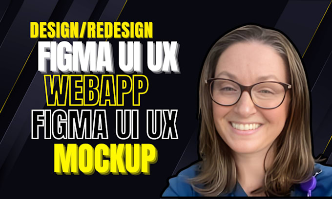 Design and redesign figma website ui ux, webapp, and dashboard mockups ...