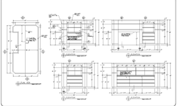 Provide cabinet and detailed millwork shop drawings for architects ...