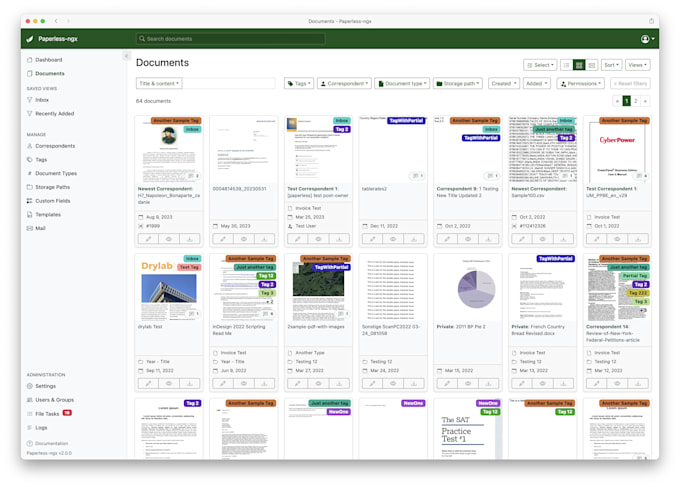 Paperless installation deployment debugging and usage instructions by ...