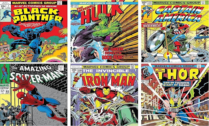 Draw comic book illustration comic book page panel retro comic vintage ...