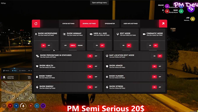 Send you 2025 fivem semi serious files by Fivem_100kordie | Fiverr