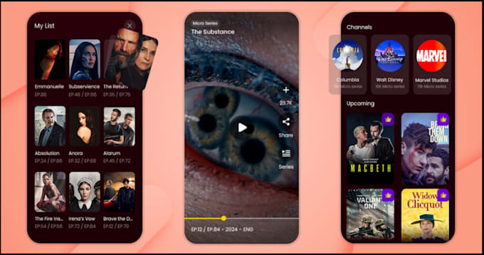 Develop short drama streaming app like drama box, video streaming app ...