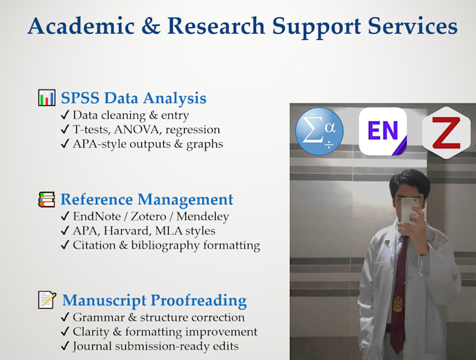 Spss data analysis, reference entry, and proofreading by Datalamgir ...