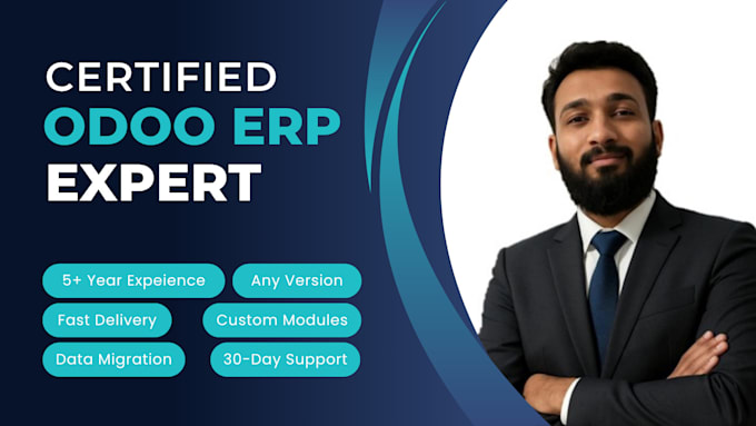 Setup and implement odoo for you by Osamashaikh600 | Fiverr