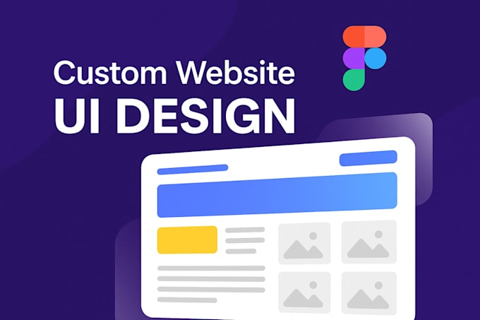 Design custom website ui, figma ui design, landing page ui ux by ...