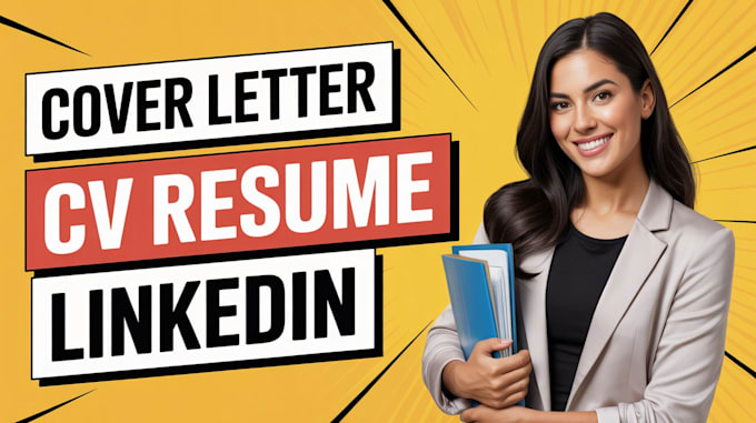 Edit your academics resume and cv writing linkedin cover letter by ...