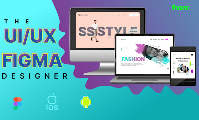 Design full ecommerce mobile app or website ui ux in figma by ...