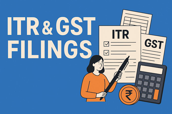 File income tax and gst returns by Shubh_arora99 | Fiverr