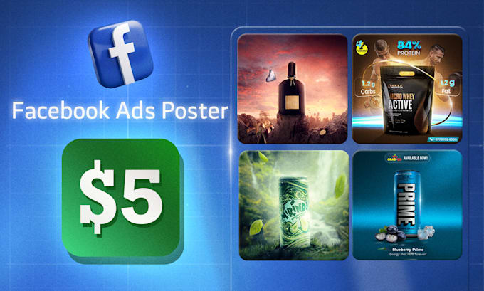 Design facebook advertising posters by Charlotte_maee | Fiverr