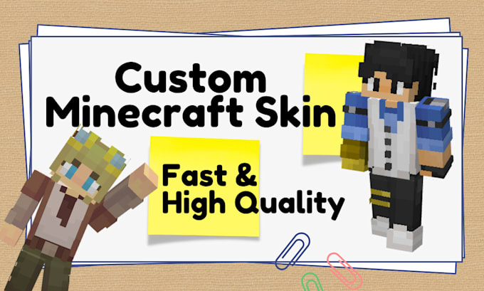 Make the best custom minecraft skin by Samcurly | Fiverr