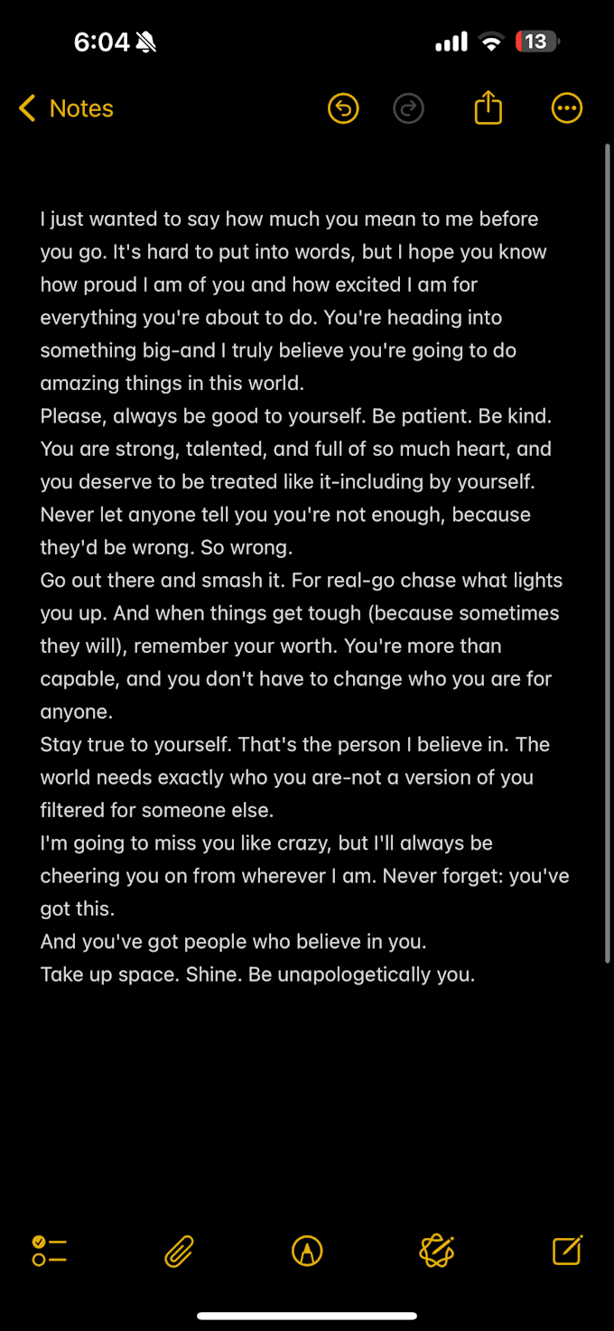 Write a heartfelt birthday goodbye or appreciation message by ...