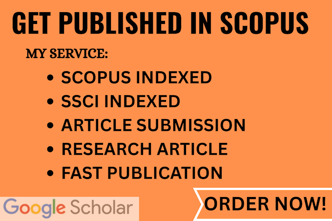 Write rewrite publish articles in ssci scie scopus indexed peer reviewed journal by ...