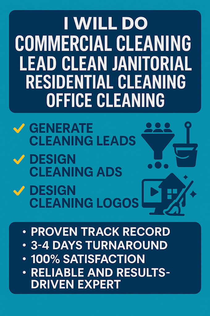 Do commercial cleaning lead, clean janitorial residential cleaning ...