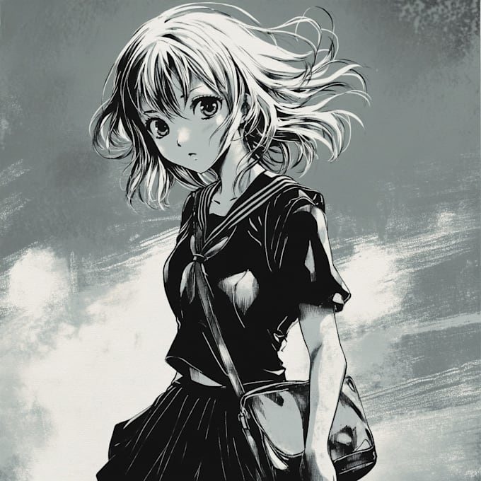 Draw anime characters illustration by Kairimmons | Fiverr