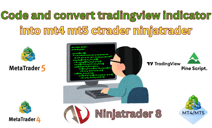 Code And Convert Tradingview Indicator Into Mt4 Mt5 Ctrader Ninjatrader